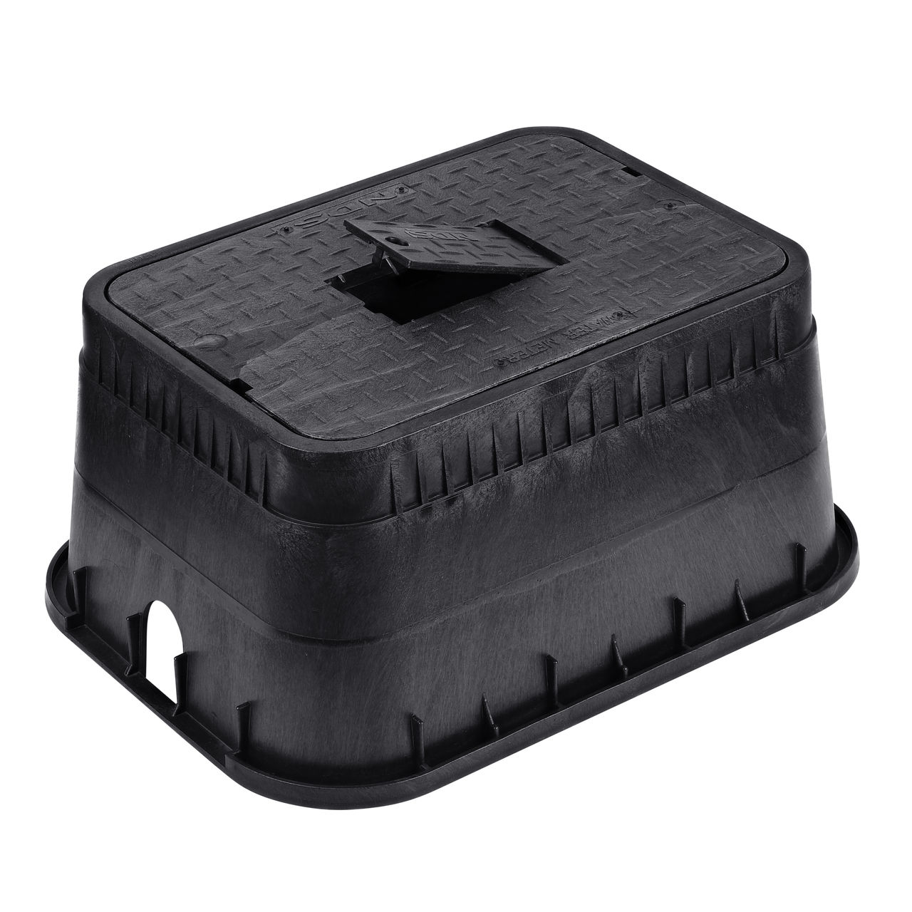 13 in. X 20 in. Jumbo Rectangular Standard Series Valve Box and Cover ...